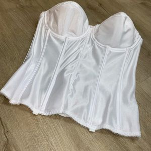 David's Bridal | Intimates & Sleepwear | Dominique White Satin ...